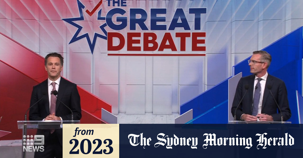 Video: Leaders go head-to-head in heated debate